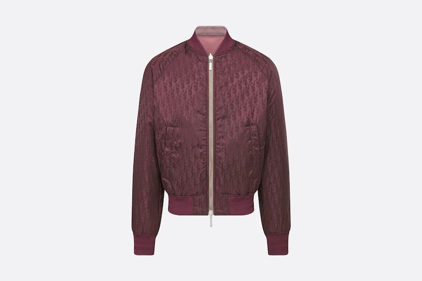 Dior DIOR OBLIQUE REVERSIBLE BOMBER JACKET | Grailed