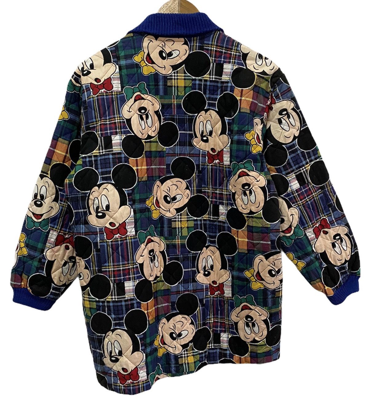 Vintage Mickey Mouse Luxury Homes Cardigan Winter Session Over Print | Grailed