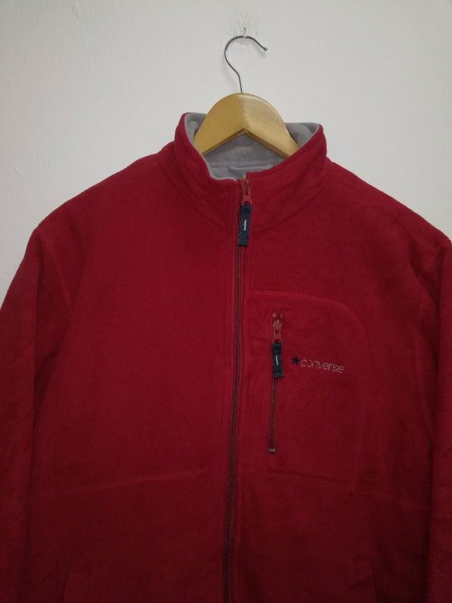 Converse 🔥Rare🔥 Fleece converse All Stars jacket design Patagonia | Grailed