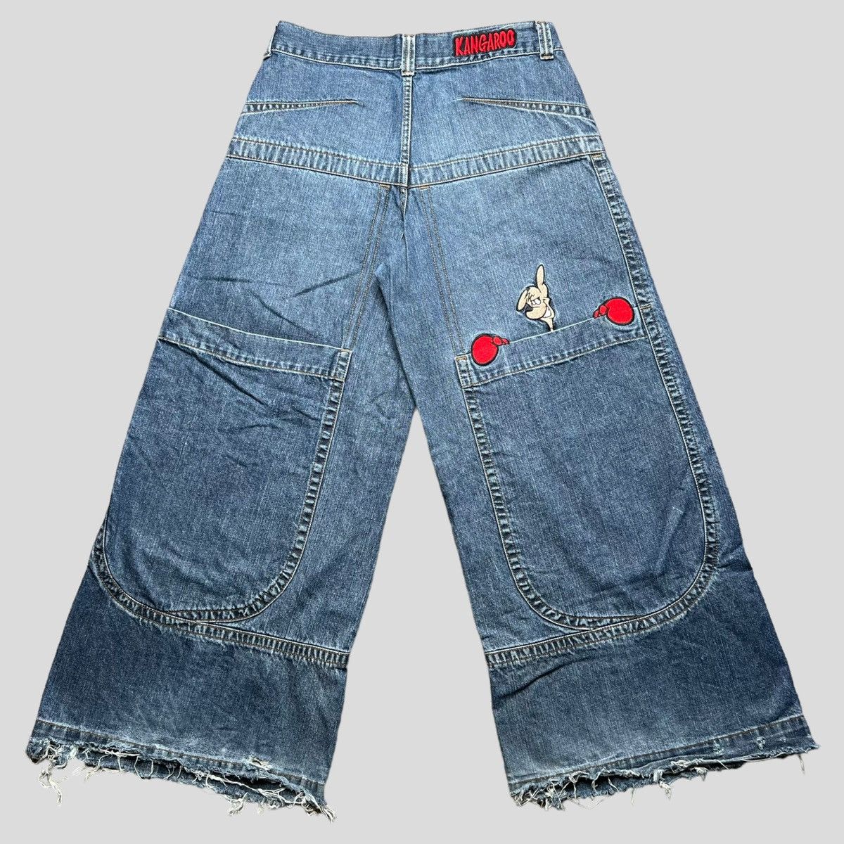 Jnco × Streetwear × Vintage Vintage 1990s JNCO Jeans Kangaroo Wide Leg ...