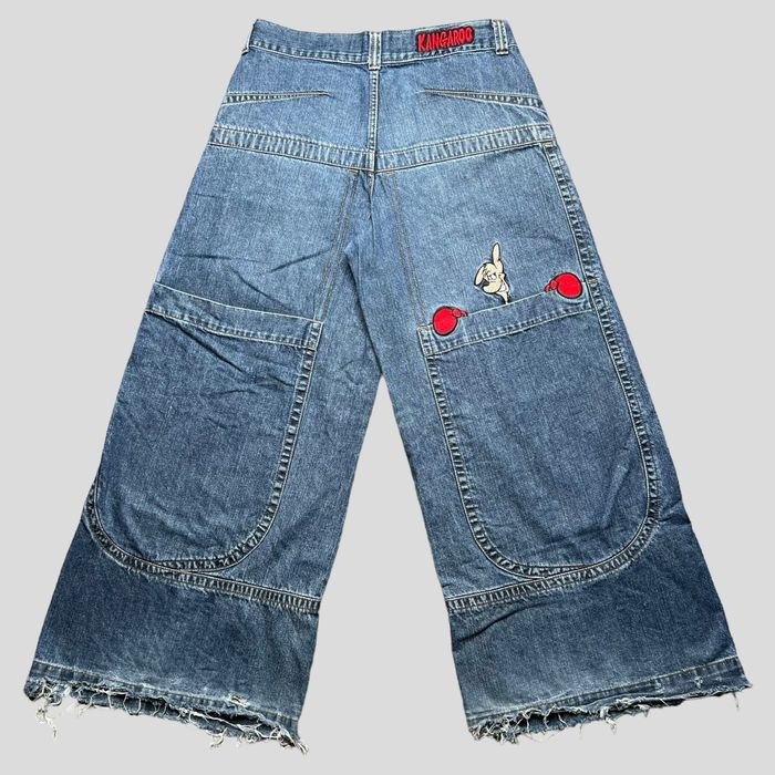 Vintage Vintage 1990s JNCO Jeans Kangaroo Wide Leg Denim Pants | Grailed