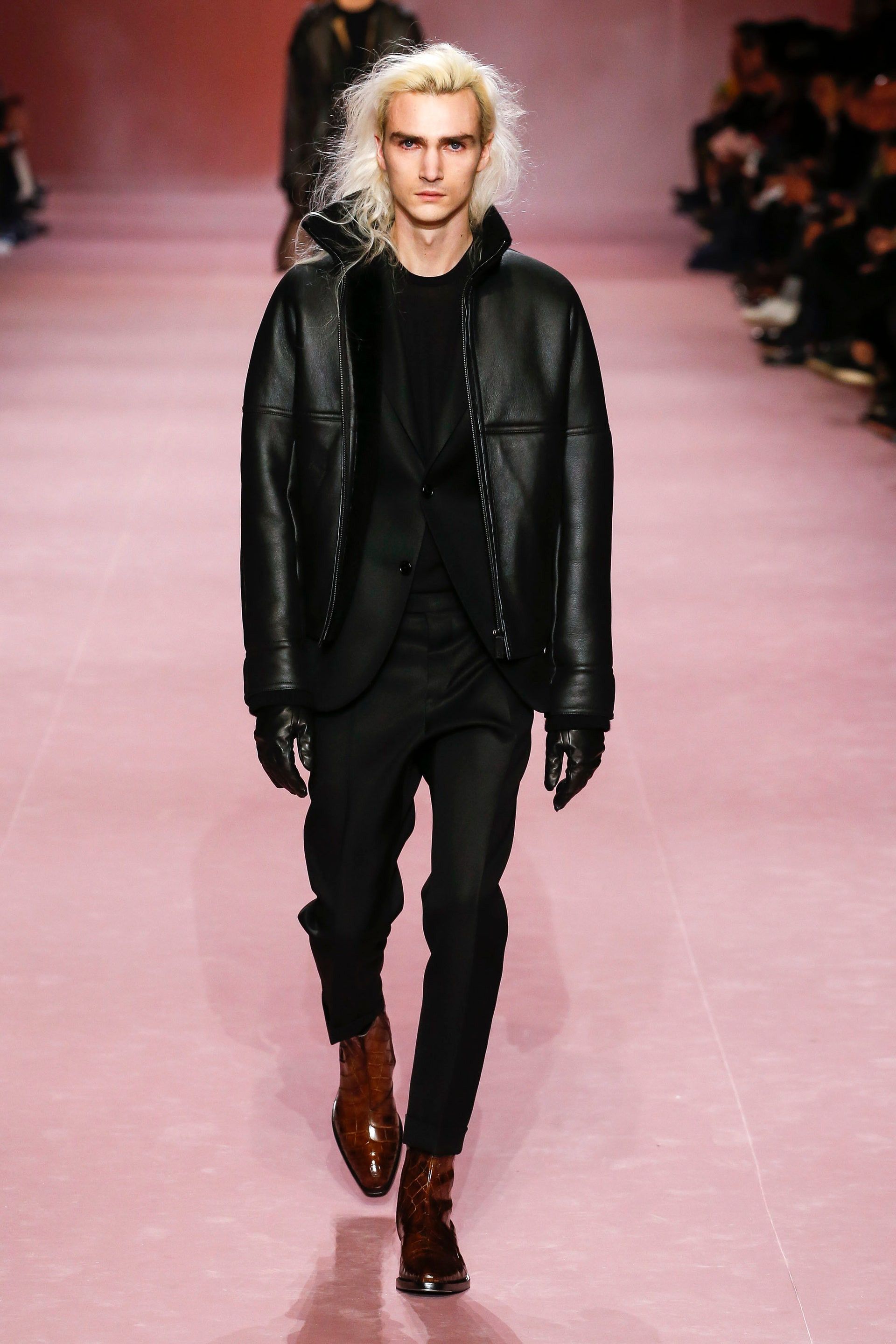 Berluti × Haider Ackermann AW18 Black Runway Prototype 'Off the Road ...