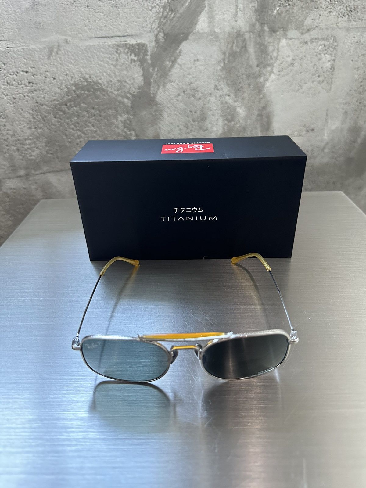 RayBan NEW Ray Ban 8062 Polarized Chromance TITANIUM Made In Japan ...