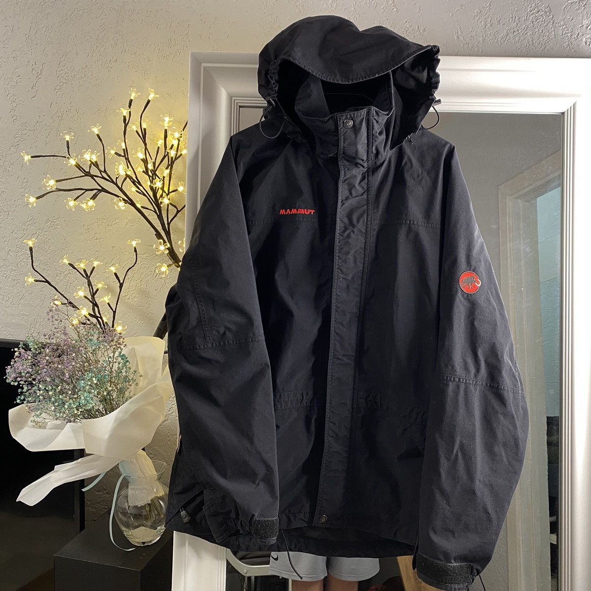 Mammut × Outdoor Life × Vintage VINTAGE MAMMUT GORE TEX BALANCE PROJECT BLACK JACKET | Grailed