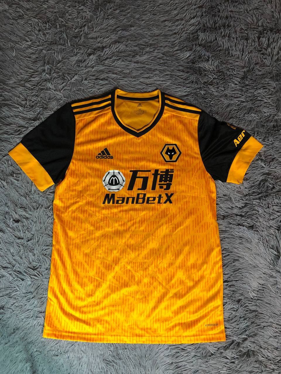 Adidas × Soccer Jersey × Streetwear ADIDAS WOLVERHAMPTON 2020-2021 HOME ...