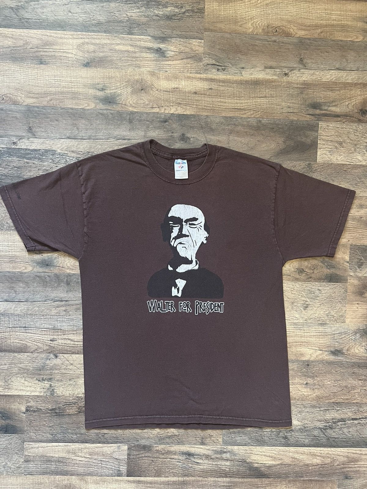 Streetwear × Vintage 2000s Jeff Dunham Walter for President | Grailed