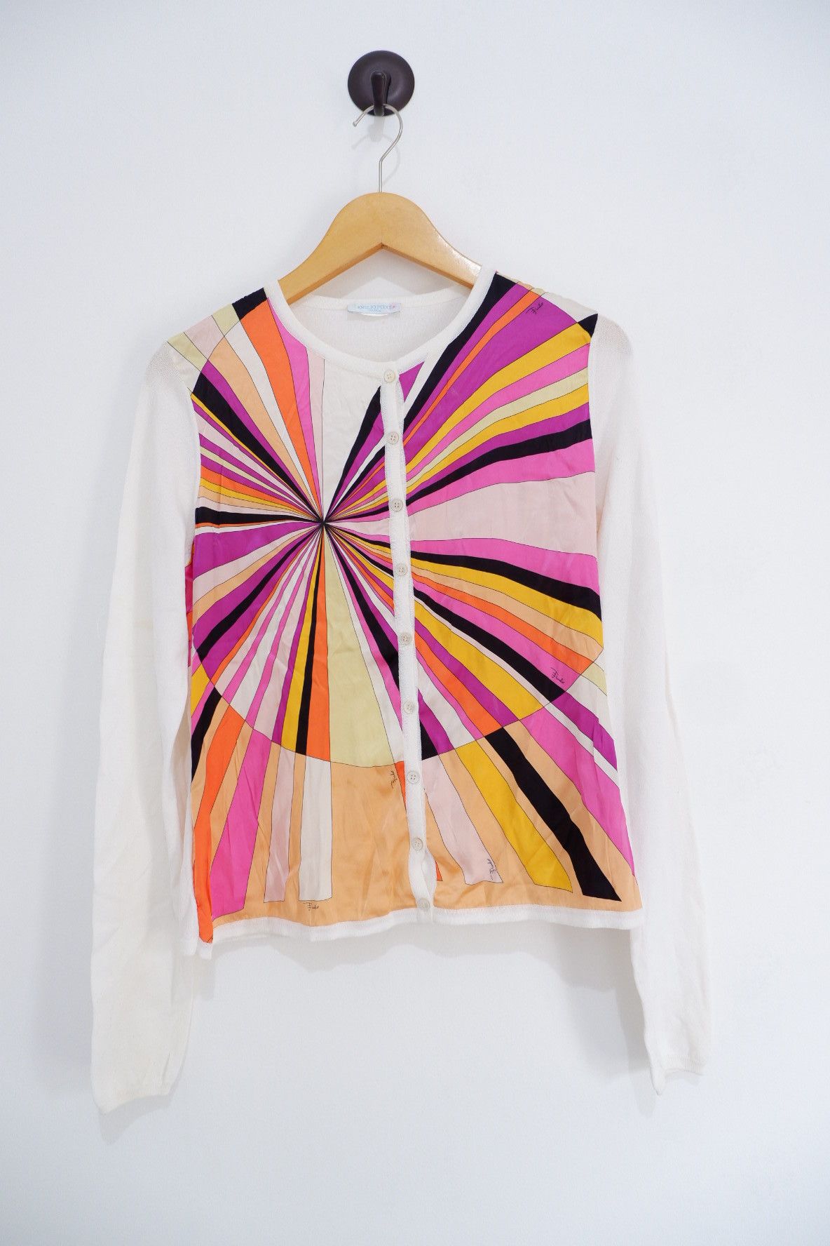 Emilio Pucci Vintage Emilio Pucci Silk Cardigan * Womens | Grailed