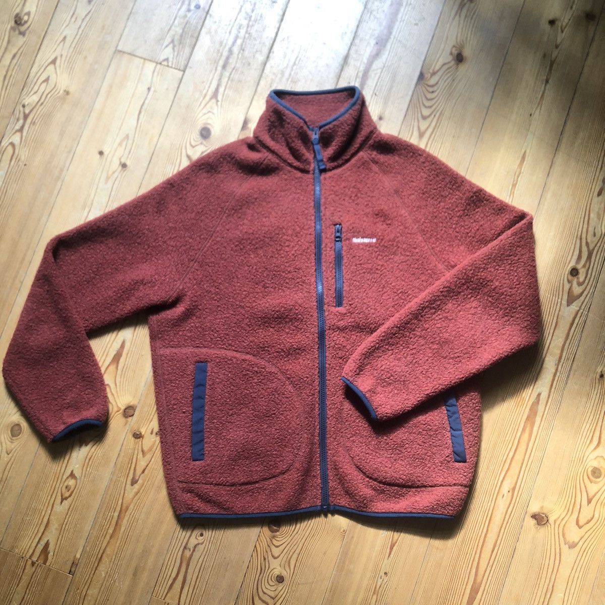 Finisterre Hegen Full Zip Wool Fleece | Grailed