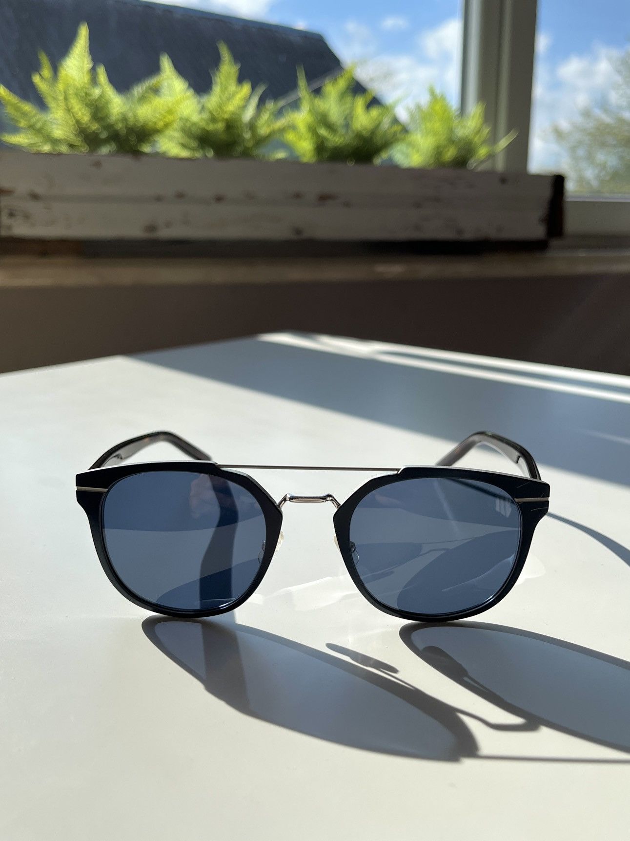 Dior ★DIOR HOMME ALUMINUM AVIATOR SUNGLASSES AL13.5★ | Grailed