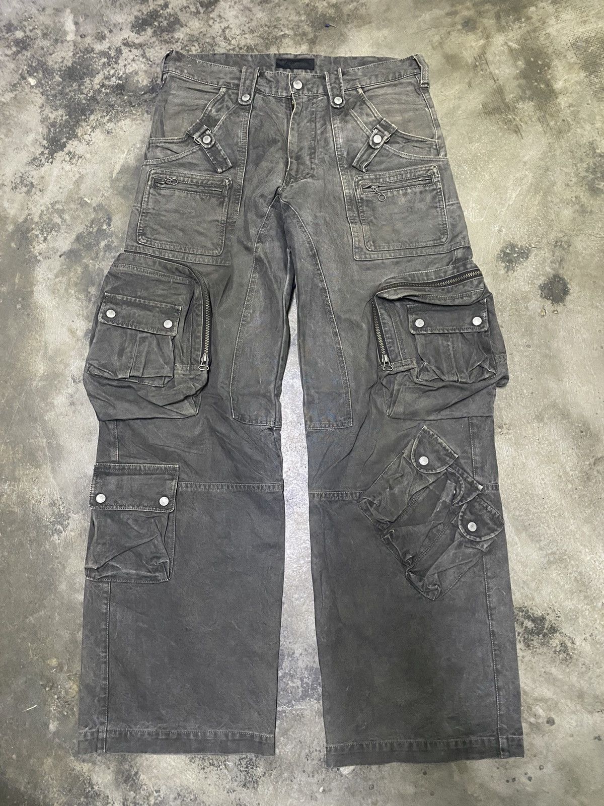 Japanese Brand × Military Halb multi cargo pants | Grailed