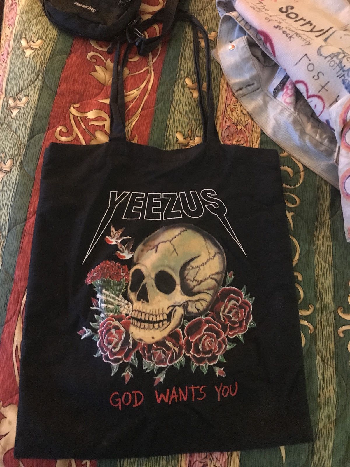 Kanye West Kanye West Yeezus Tour Tote Bag | Grailed