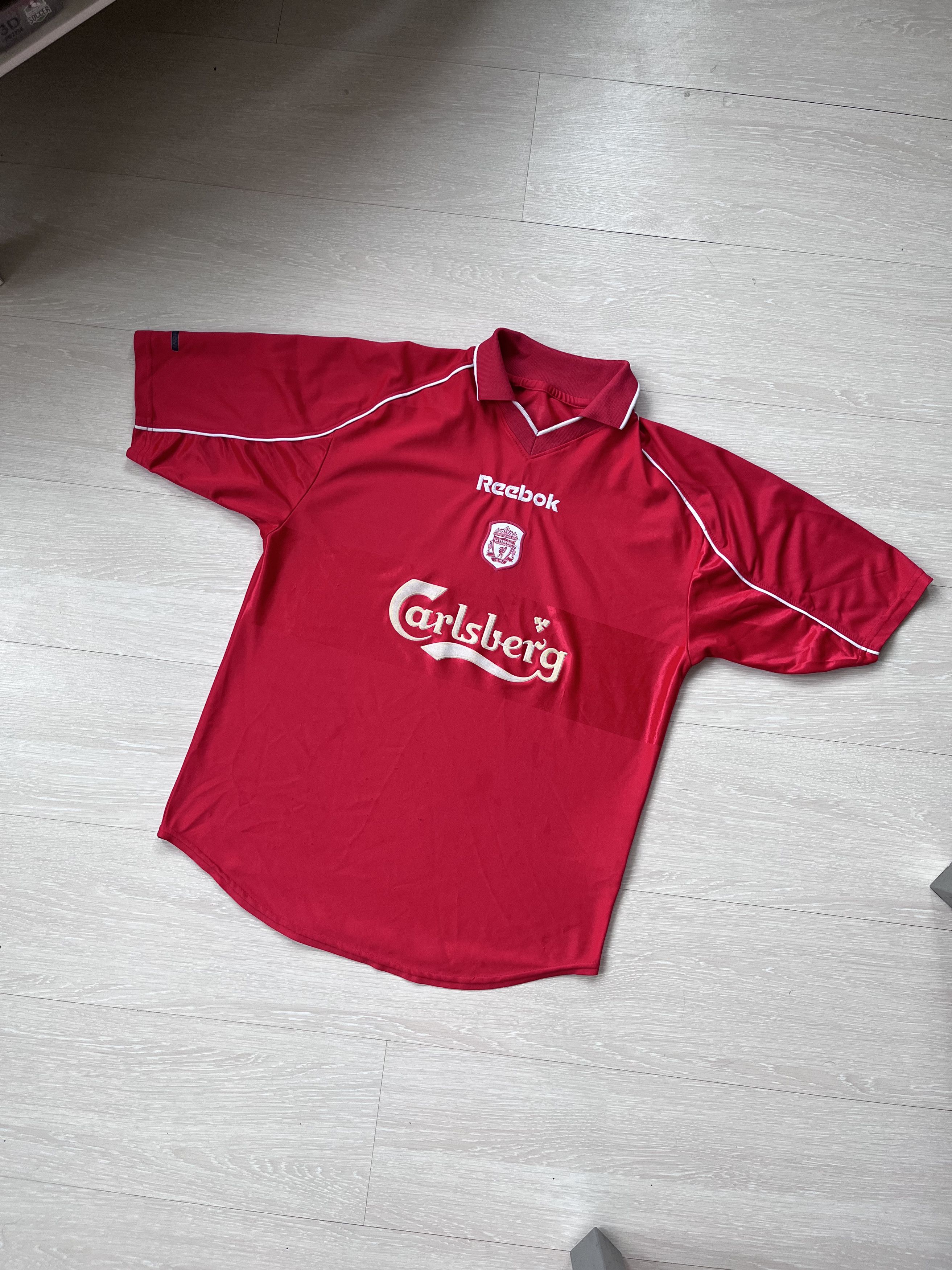 Vintage Vintage Liverpool FC 2000 / 2002 Home Reebok Soccer Jersey ...