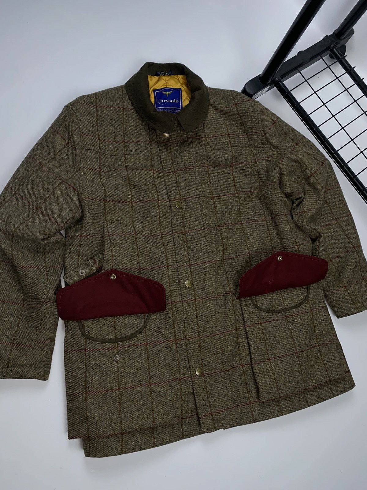Vintage Chrysalis wool tweed jacket vintage England Scotland | Grailed