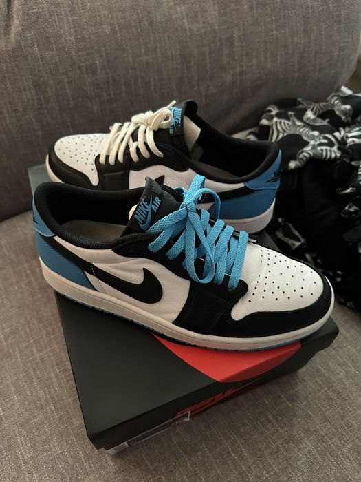 Jordan Brand Air Jordan 1 Retro Lows Powder Blue | Grailed