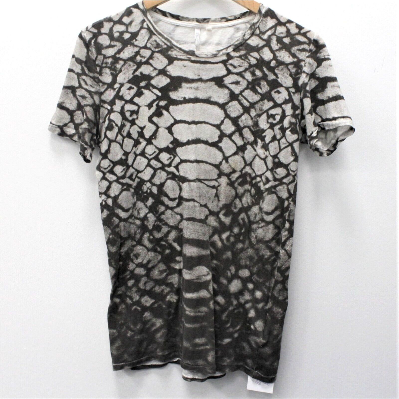 Damir Doma Silent Damir Doma Snakeskin Printed Tee Shirt Men's Size SEE ...