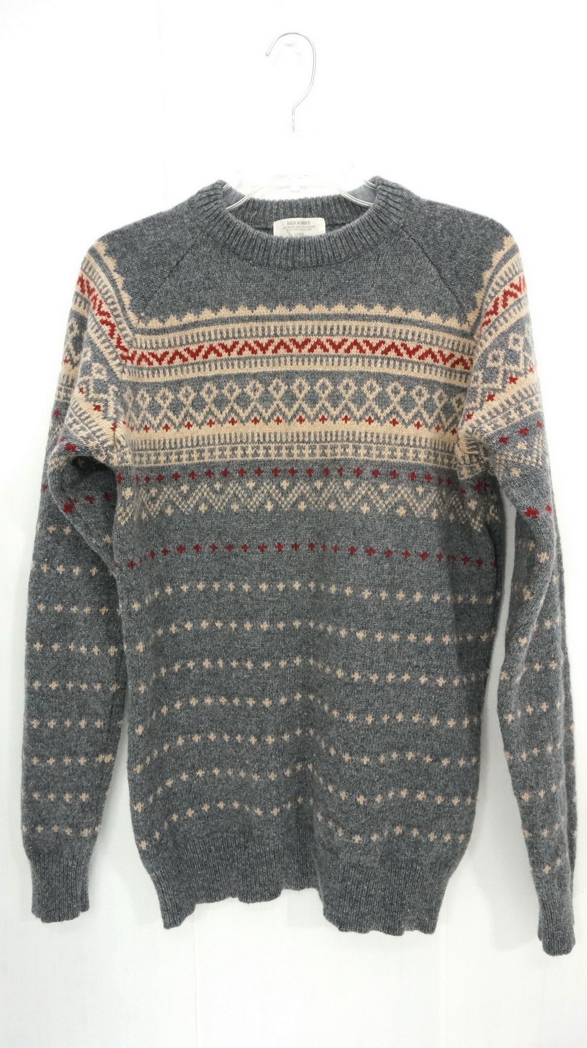 Japanese Brand Japan BACK NUMBER Native Wool Sweater | Grailed