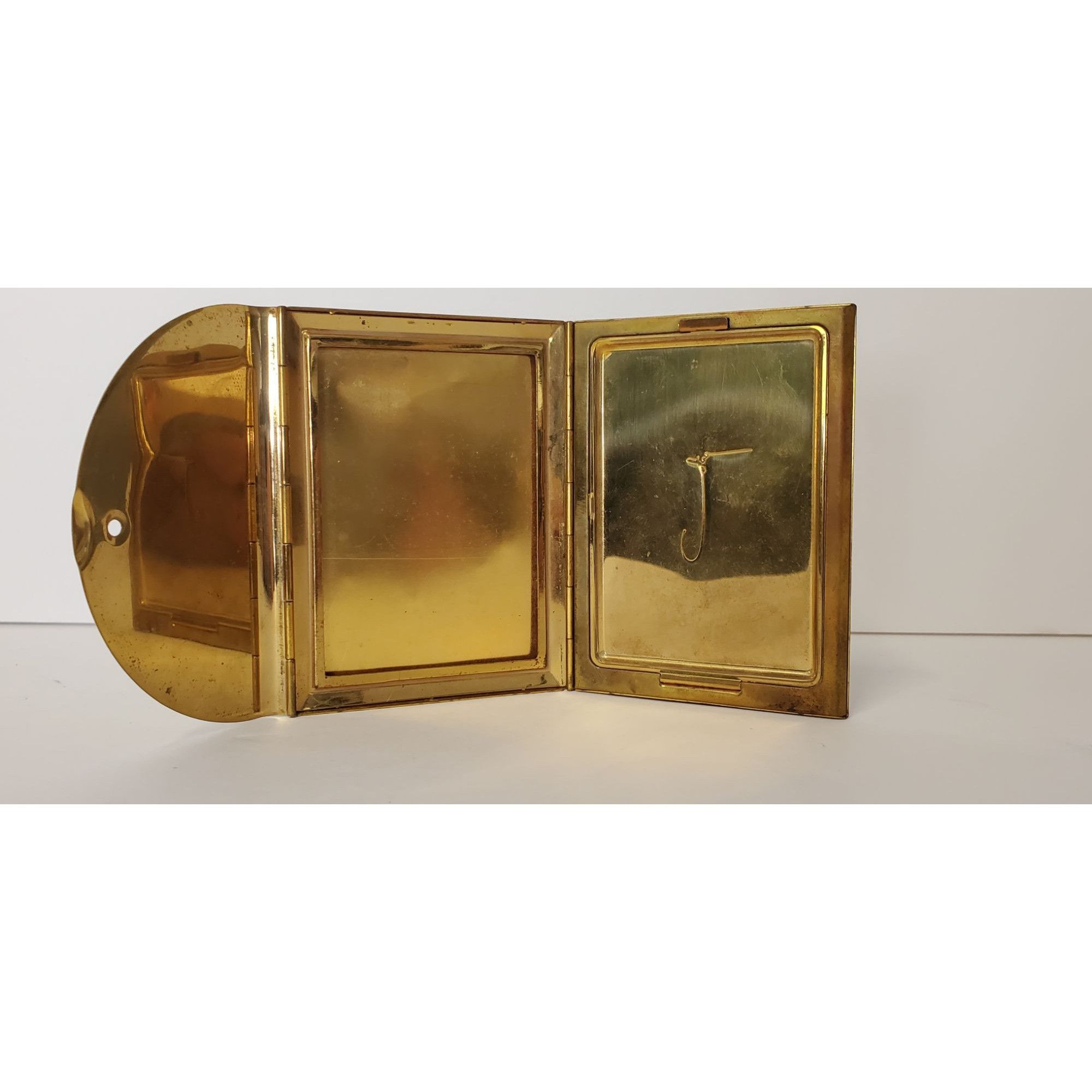 Vintage Vintage 1940s 1950s Coty Tri Fold Envelope Brass Compact | Grailed