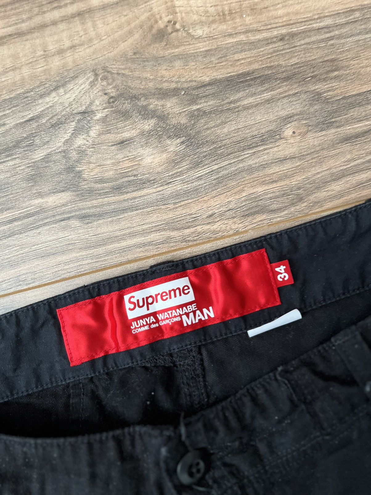Junya Watanabe × Supreme Supreme JUNYA WATANABE CDG MAN Patchwork Cargo Pant | Grailed