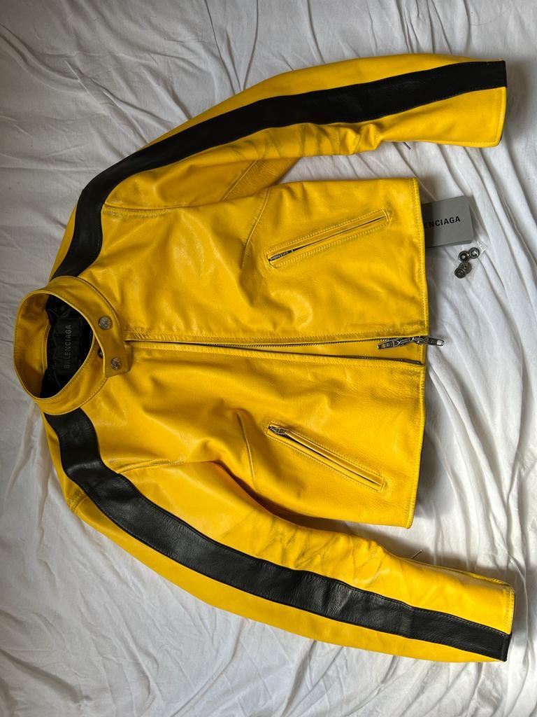 Balenciaga Shrunk Racer Jacket | Grailed
