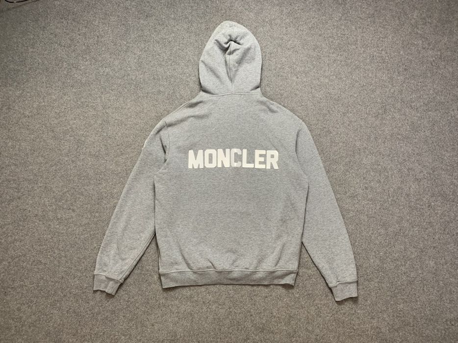 Moncler Moncler big logo oversized hoodie | Grailed