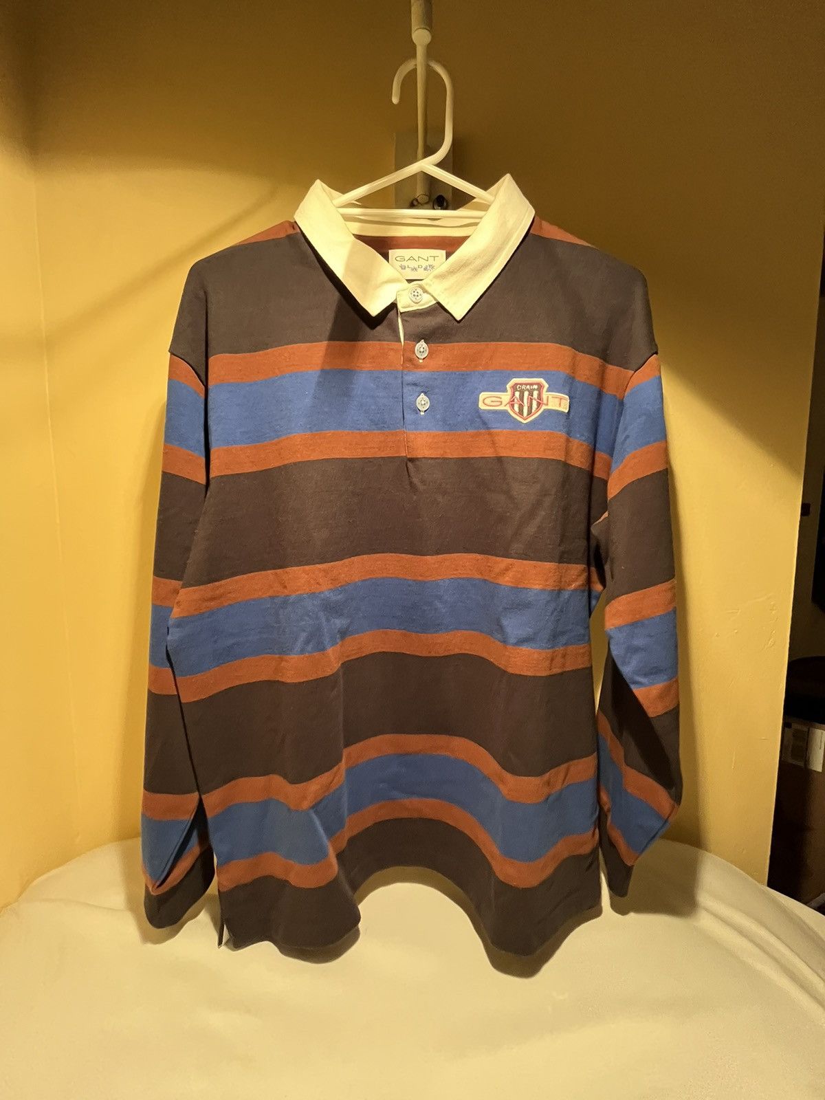 Drain Gang × Gant Drain Gang x Gant Rugby Polo | Grailed