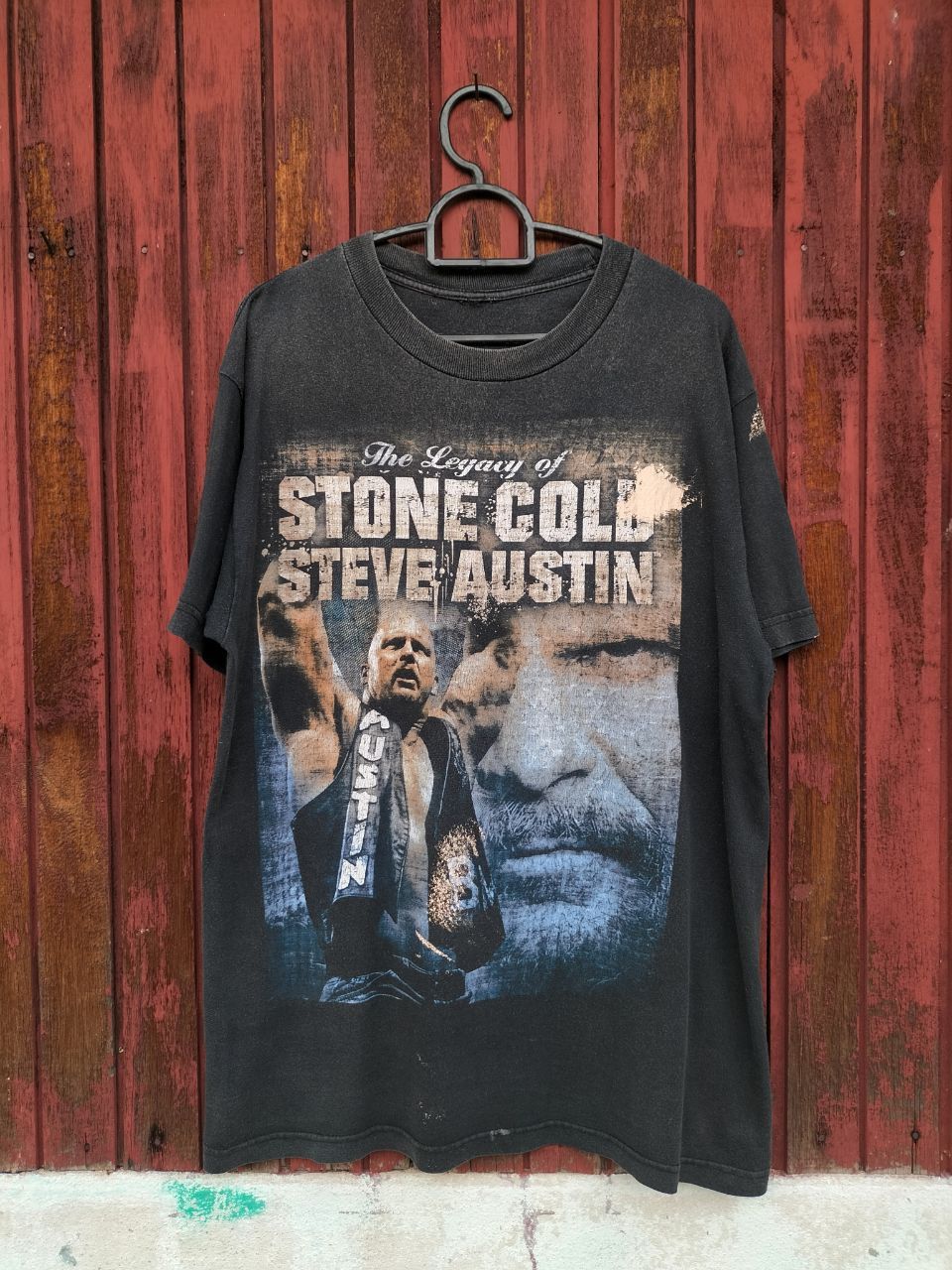 Vintage Vintage Distressed Stone Cold Steve Austin 2000's | Grailed