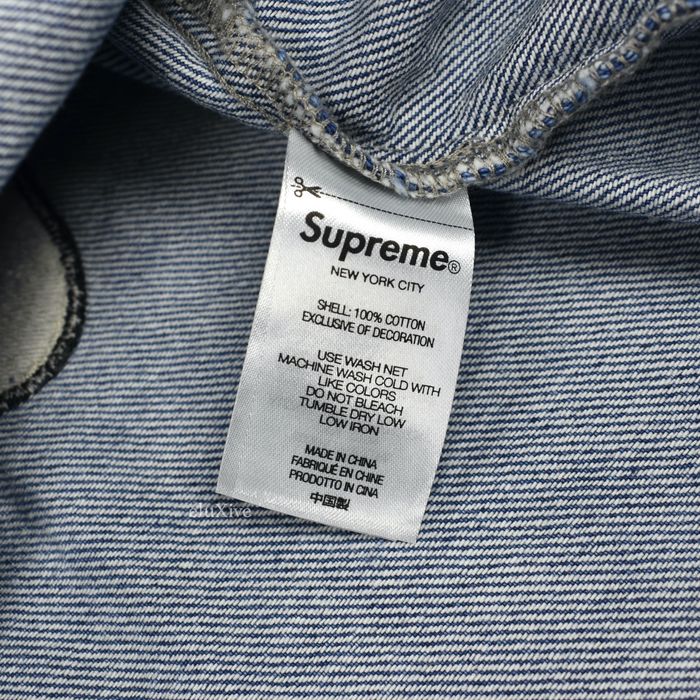 Supreme Supreme Pillsbury Doughboy Blue Denim Work Shirt DS | Grailed