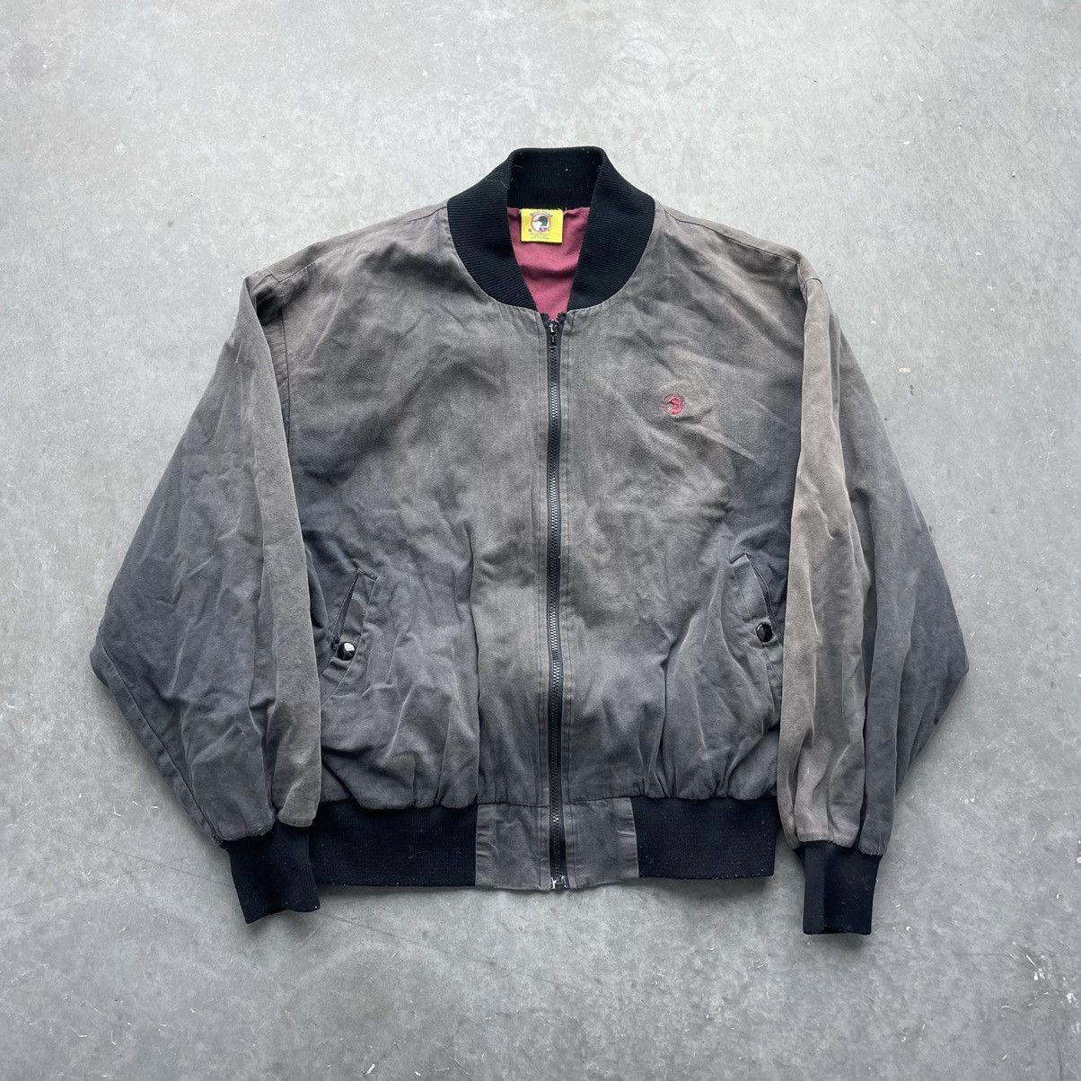 Vintage Crazy Vintage Faded Distressed Work Jacket Essential Unique ...