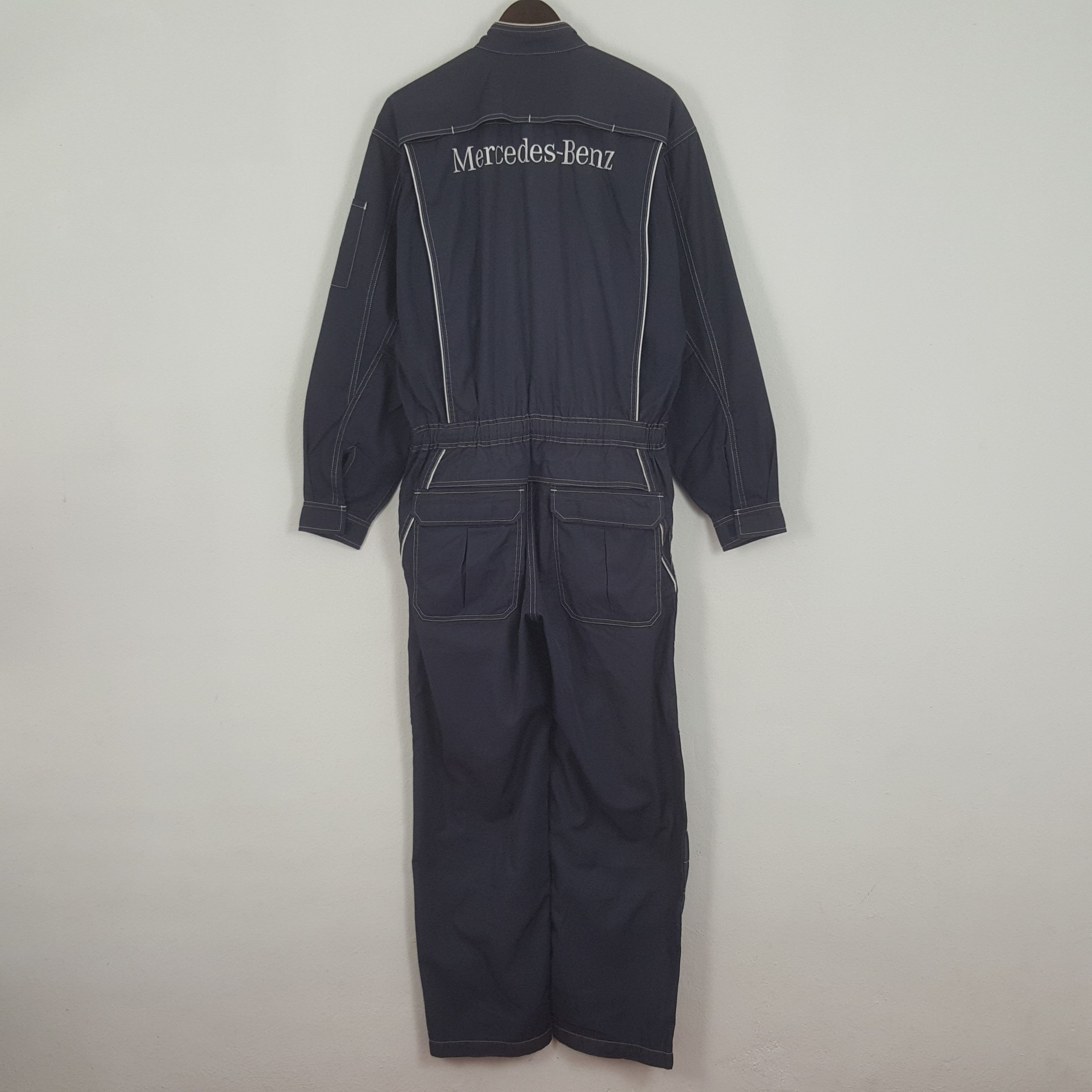Mercedes Benz × Vintage Vintage Mercedes Benz Racing Uniform Jumpsuit ...