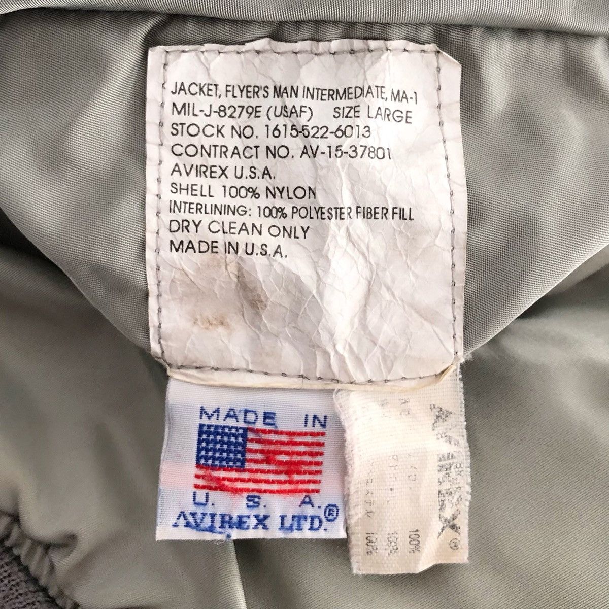 Vintage Vintage Avirex Flyers Man Intermediate Ma-1 Bomber Jacket | Grailed