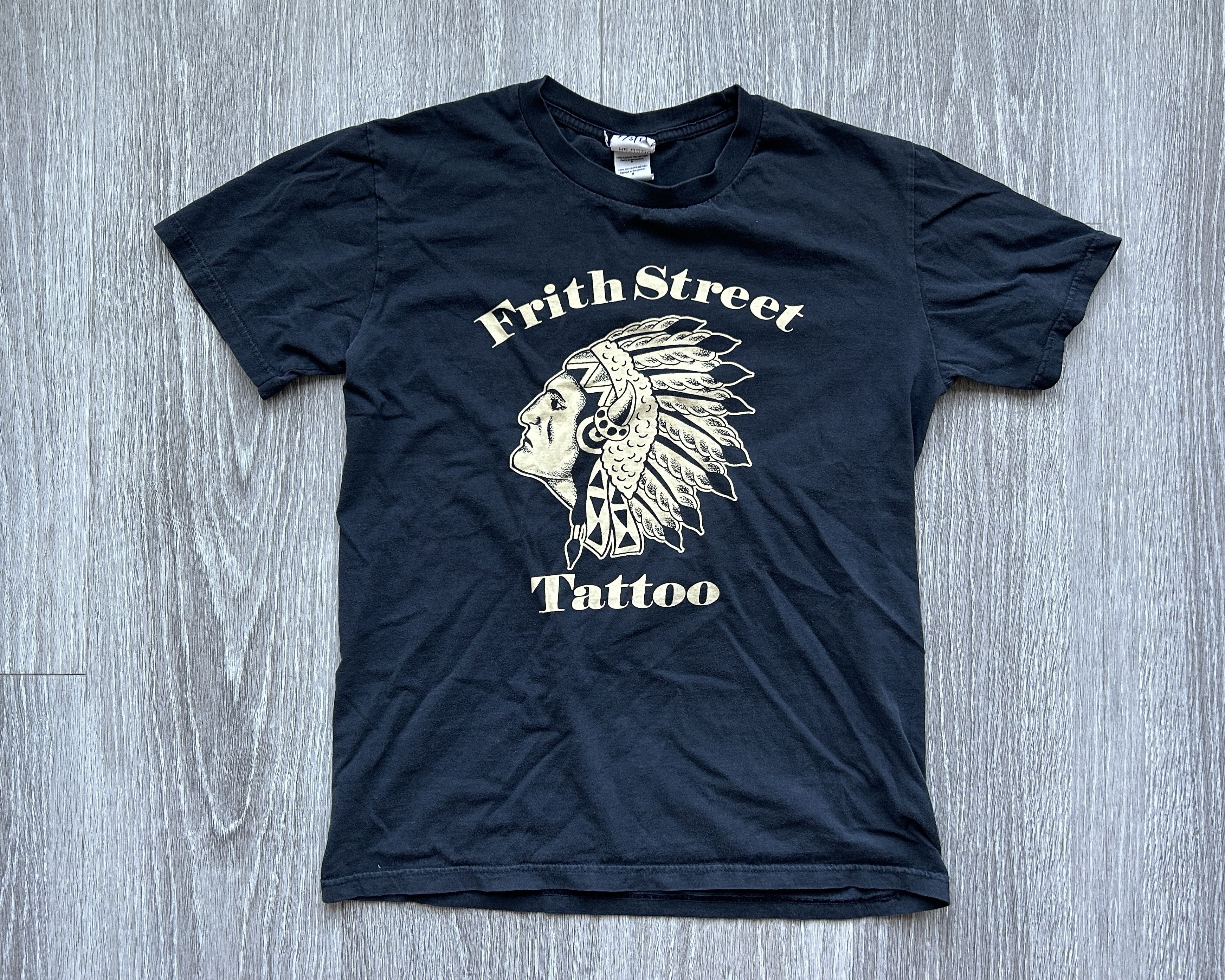 Streetwear Frith Street Tattoo Indian Head T-shirt FINAL DROP | Grailed