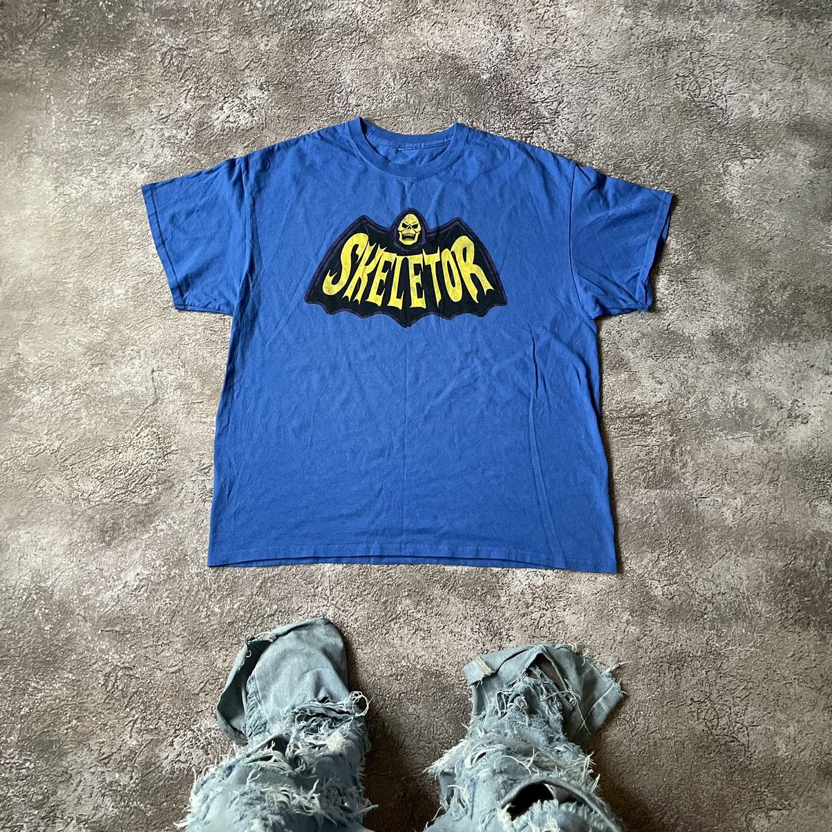 Vintage Vintage Y2K SKELETOR LOGO Dead Skulls Creepy Horror Tee 90s ...