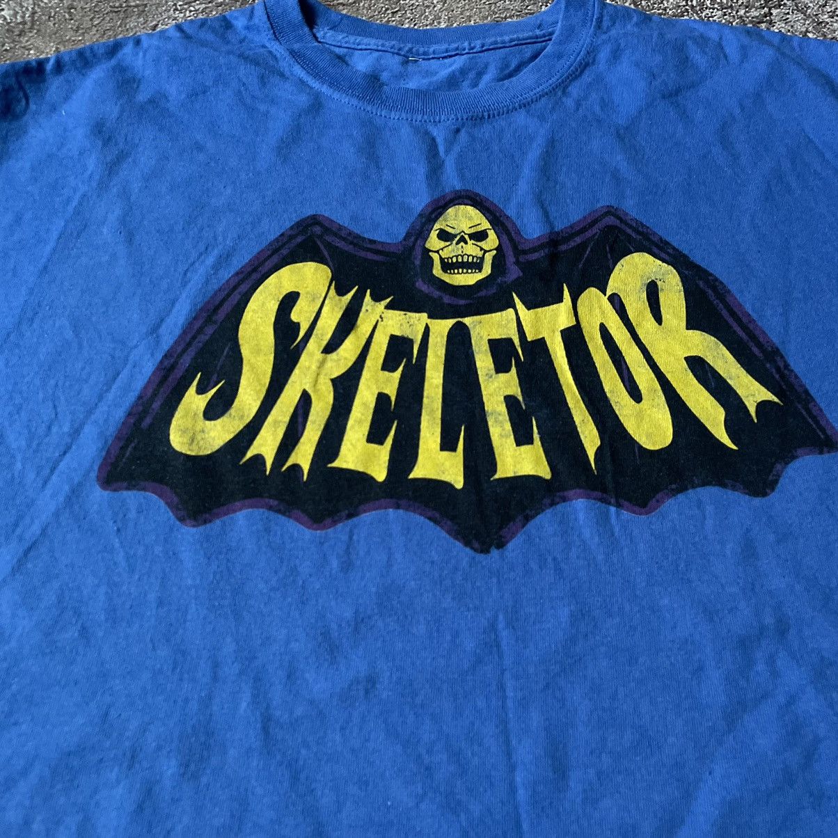 Vintage Vintage Y2K SKELETOR LOGO Dead Skulls Creepy Horror Tee 90s ...