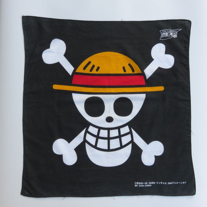 Skulls One Piece Anime Luffy Manga Skull Scarf | Grailed