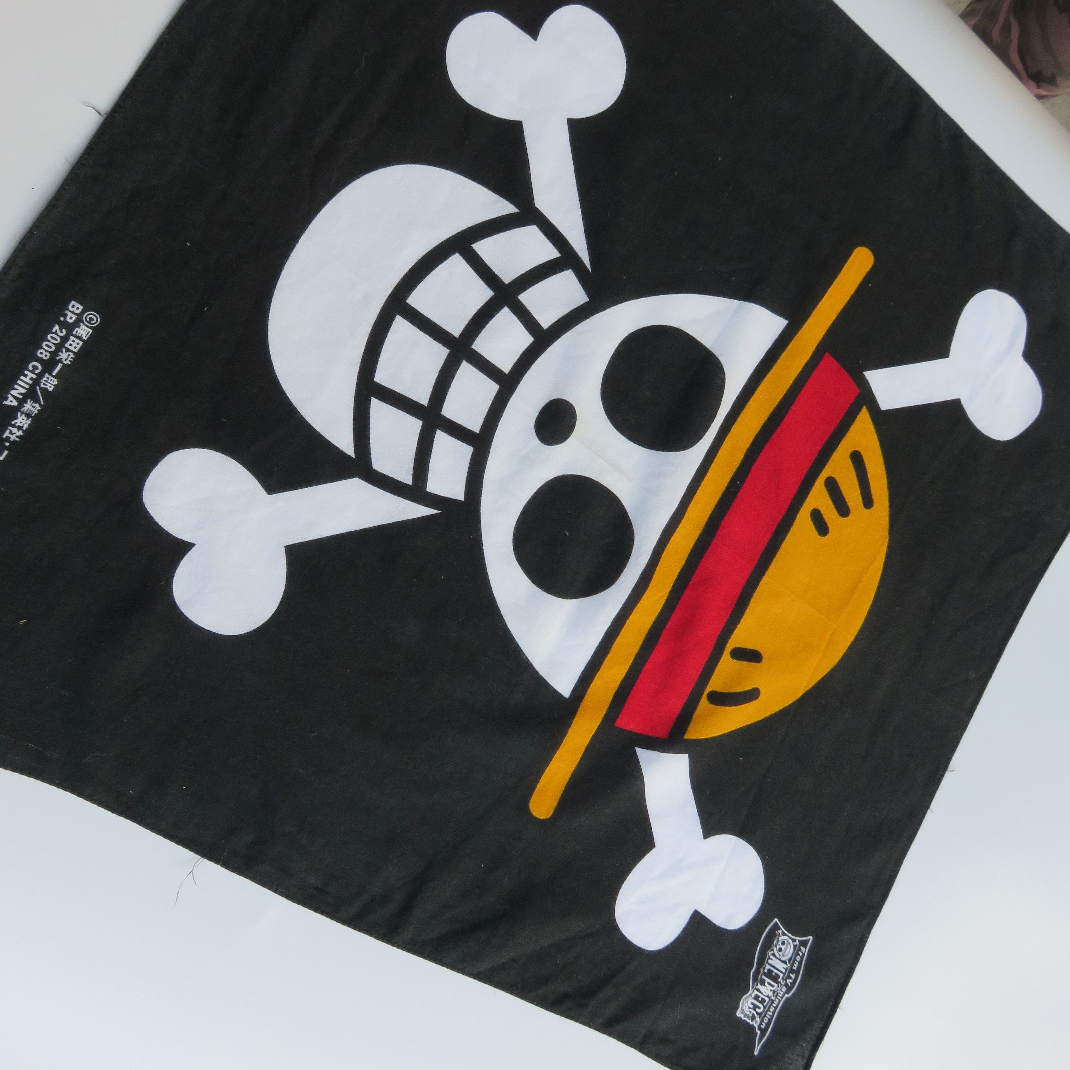 Skulls One Piece Anime Luffy Manga Skull Scarf | Grailed