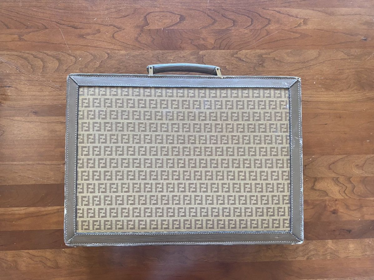 Fendi Fendi Hard Suitcase 1960s SAS Monogram Canvas | Grailed