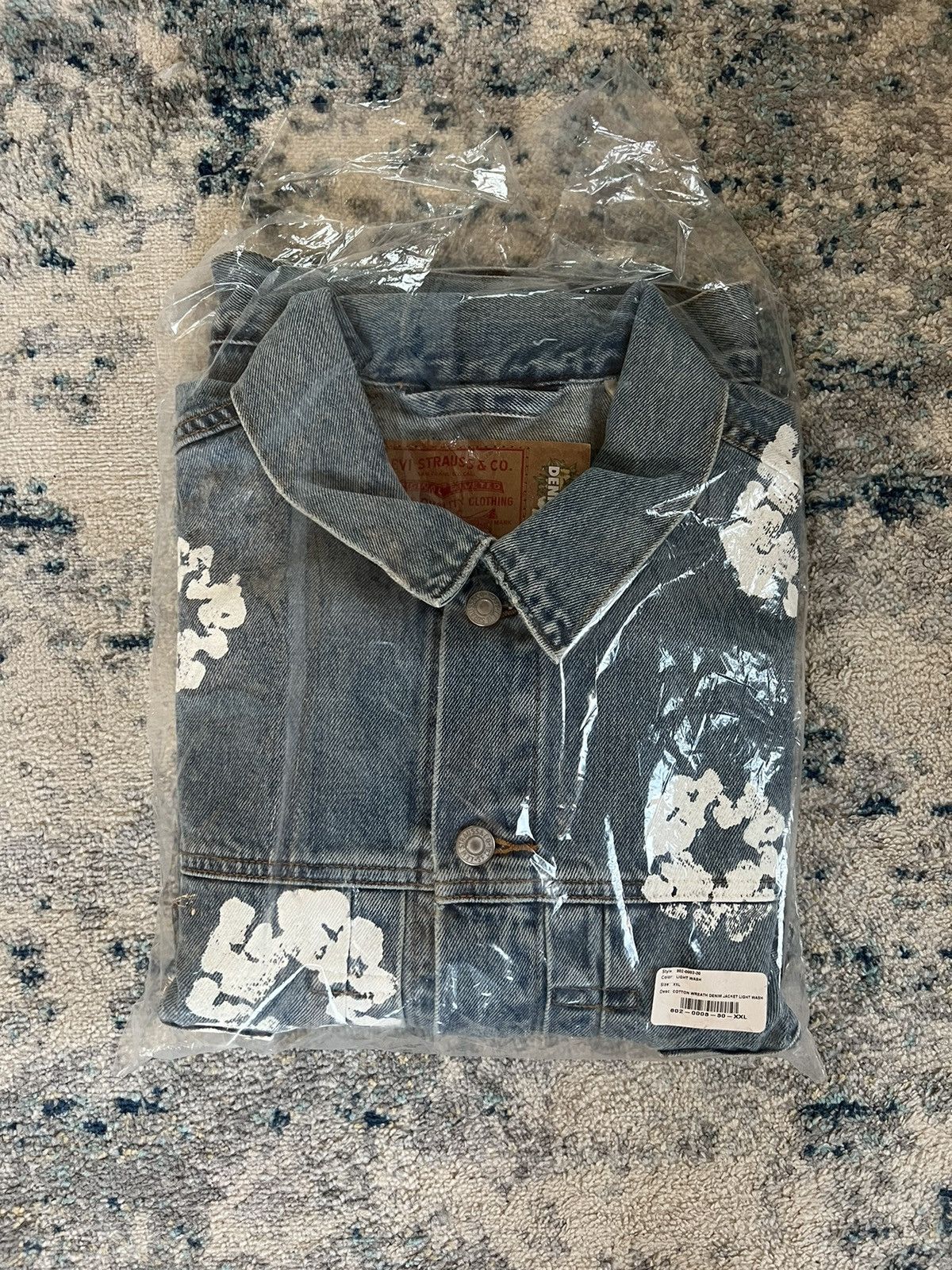 Levi's 💥 Levi’s Denim Tears Trucker Jacket Type 2 Light Wash | Grailed