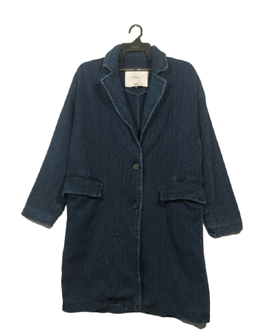 Urban Research Doors Urban Lap los Angeles project indigo Overcoat ...