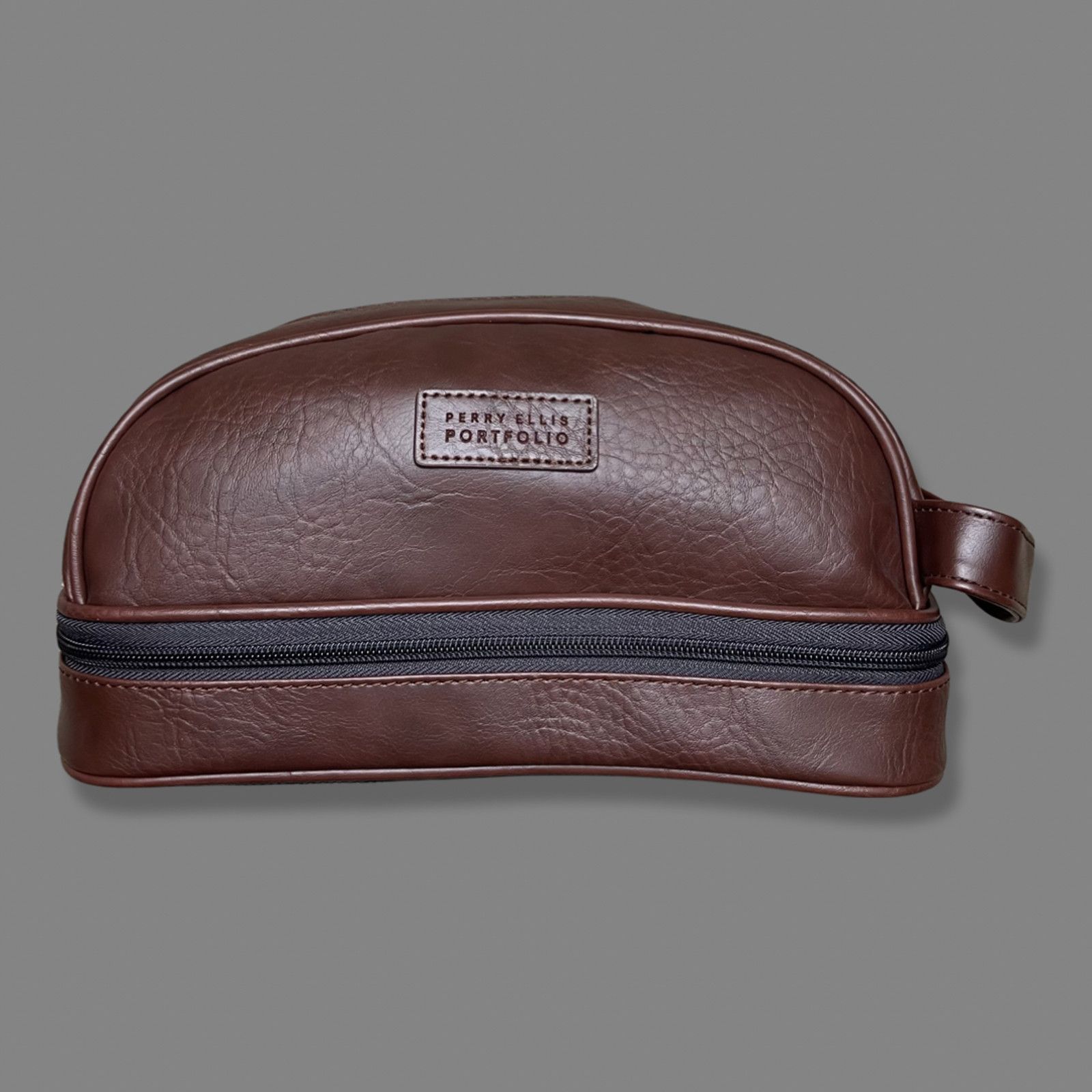 Perry Ellis Perry Ellis Pebble Travel Kit Brown NWT Mens TPS1002 | Grailed