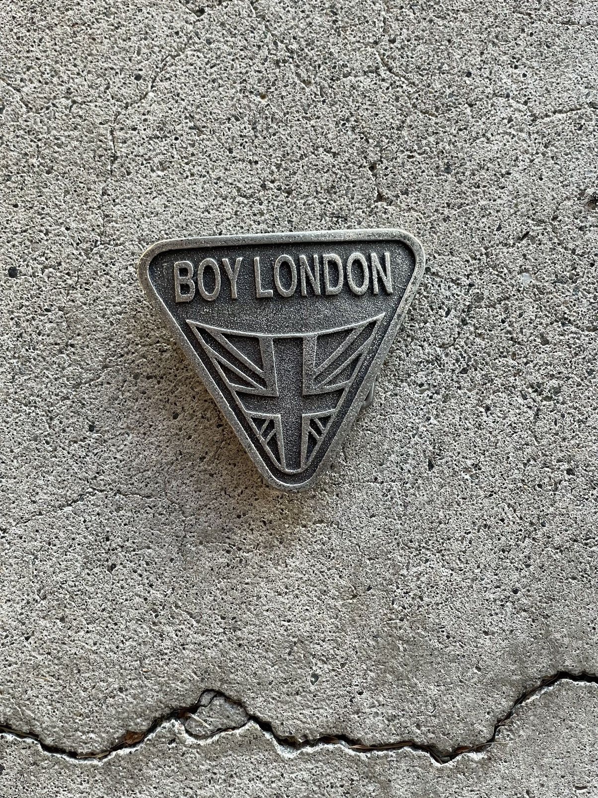 Boy London × Vintage Vintage Boy London Belt Buckle | Grailed