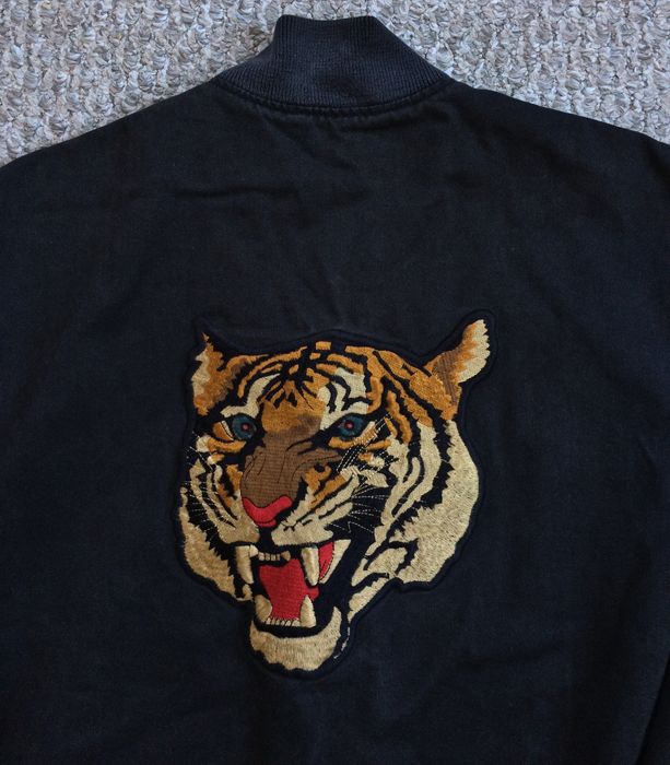 Polo Ralph Lauren 90s Polo Ralph Lauren Tiger Head Varsity Jacket | Grailed