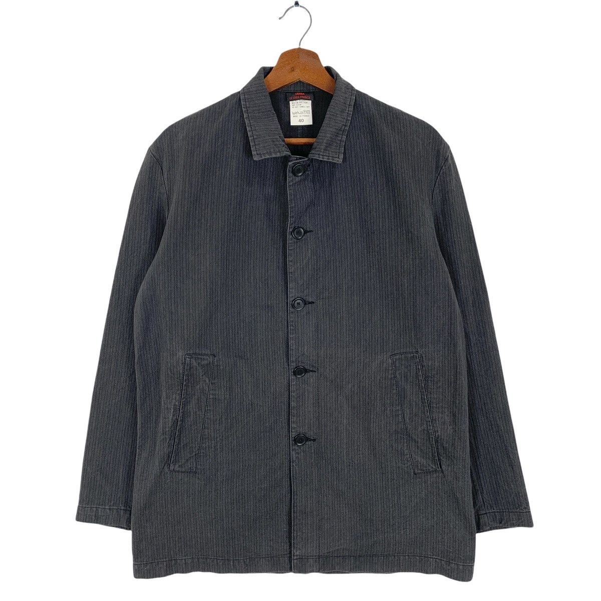 Vintage Vintage Vetra France Black Hickory Jacket | Grailed