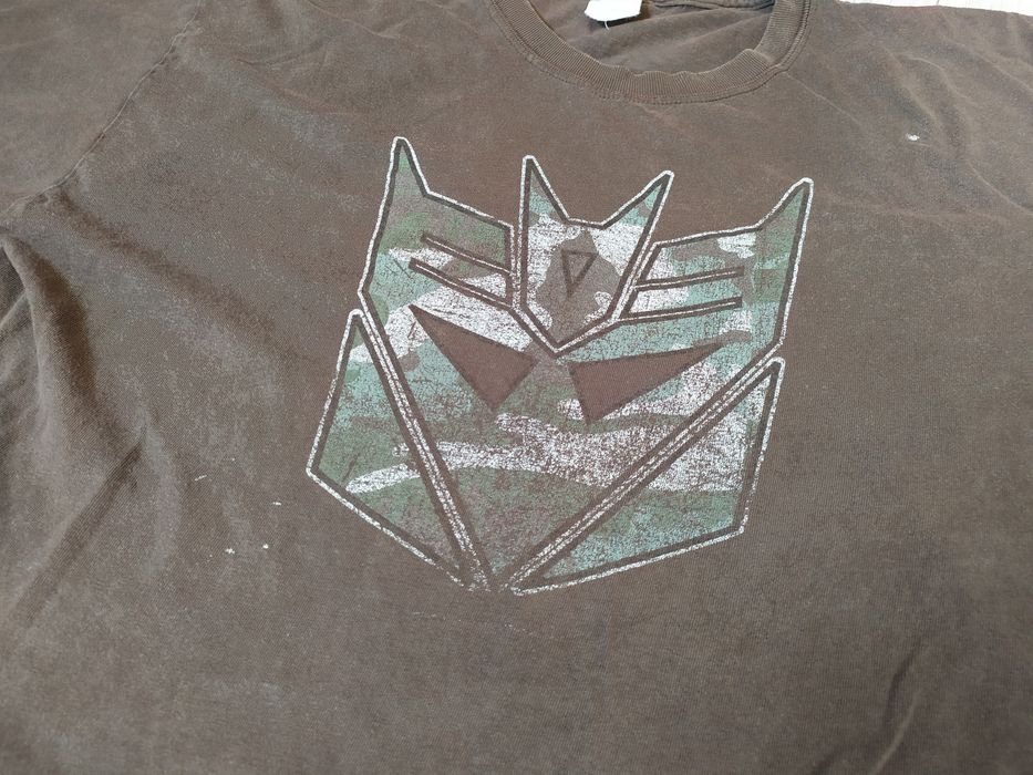 Vintage Vintage 90s Transformer Camo Logo t shirt | Grailed
