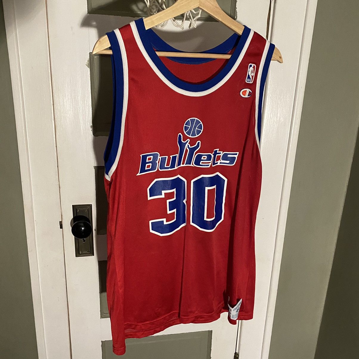 Champion Washington Bullets Rasheed Wallace Champion Replica NBA | Grailed