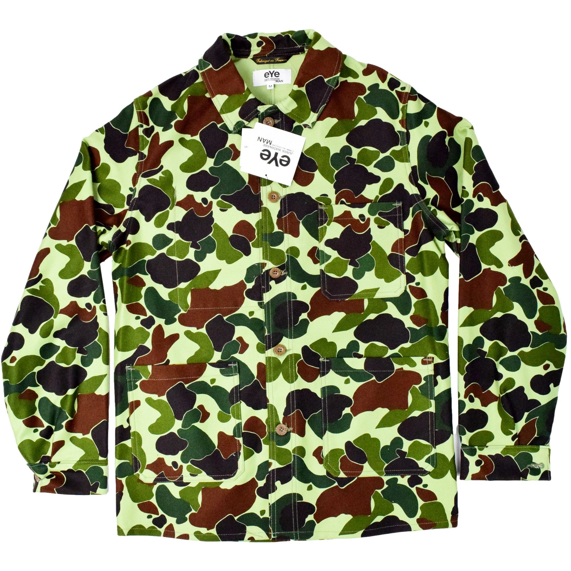 Junya Watanabe NEW - $425 RRP - CDG X Junya Duck Camo Work Jacket | Grailed