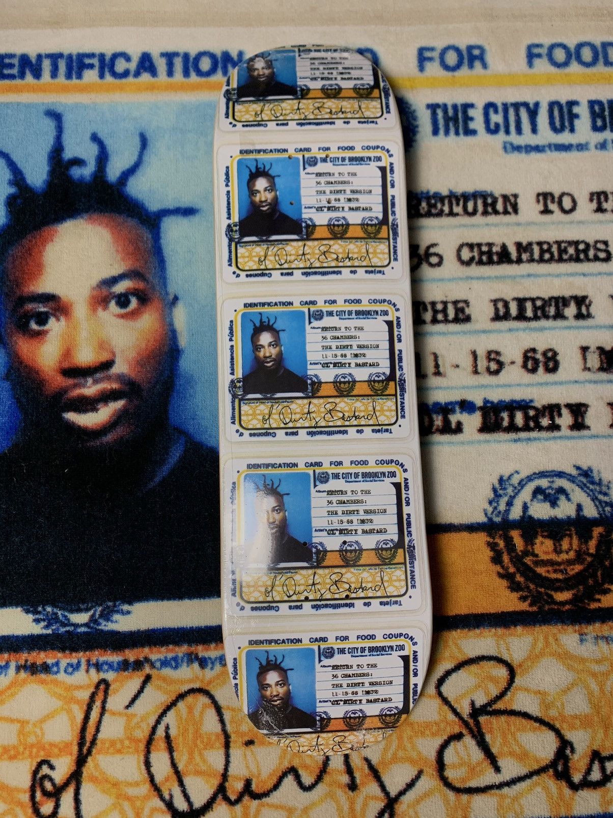Supreme 2019 Supreme ODB Ol' Dirty Bastard Skateboard Deck | Grailed