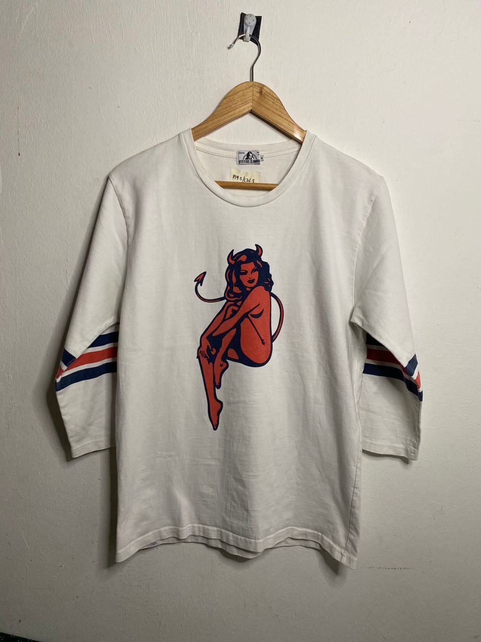 Hysteric Glamour × Varsity Jacket × Vintage Vintage 3Quater Devil Print HYSTERIC GLAMOUR | Grailed