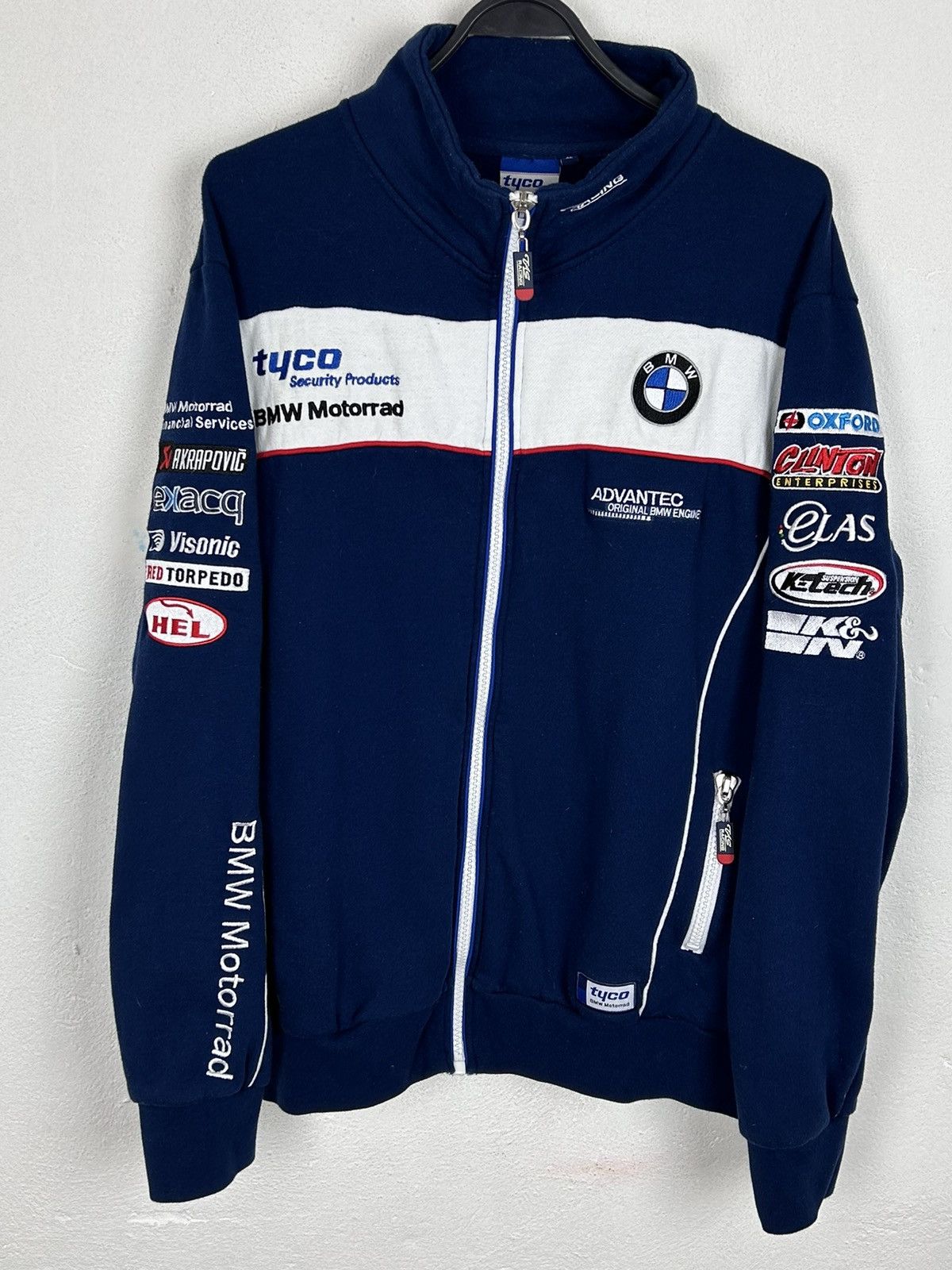 BMW × Racing Vintage Tyco Bmw Motorrad Tas Racing Cotton Jacket | Grailed