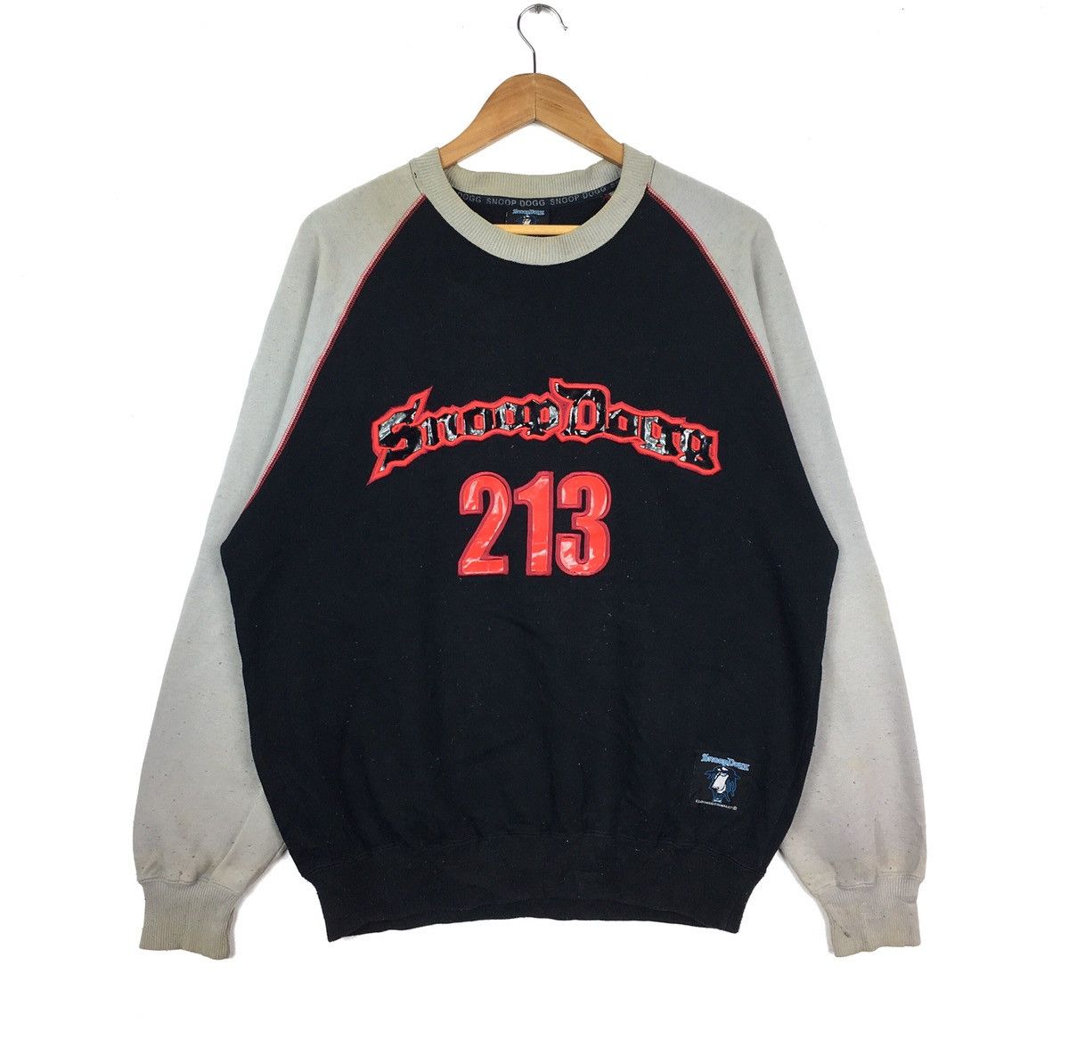 Rap Tees × Snoop Dogg Snoop Dogg 213 Sweatshirt Big Logo Hiphop Swag ...