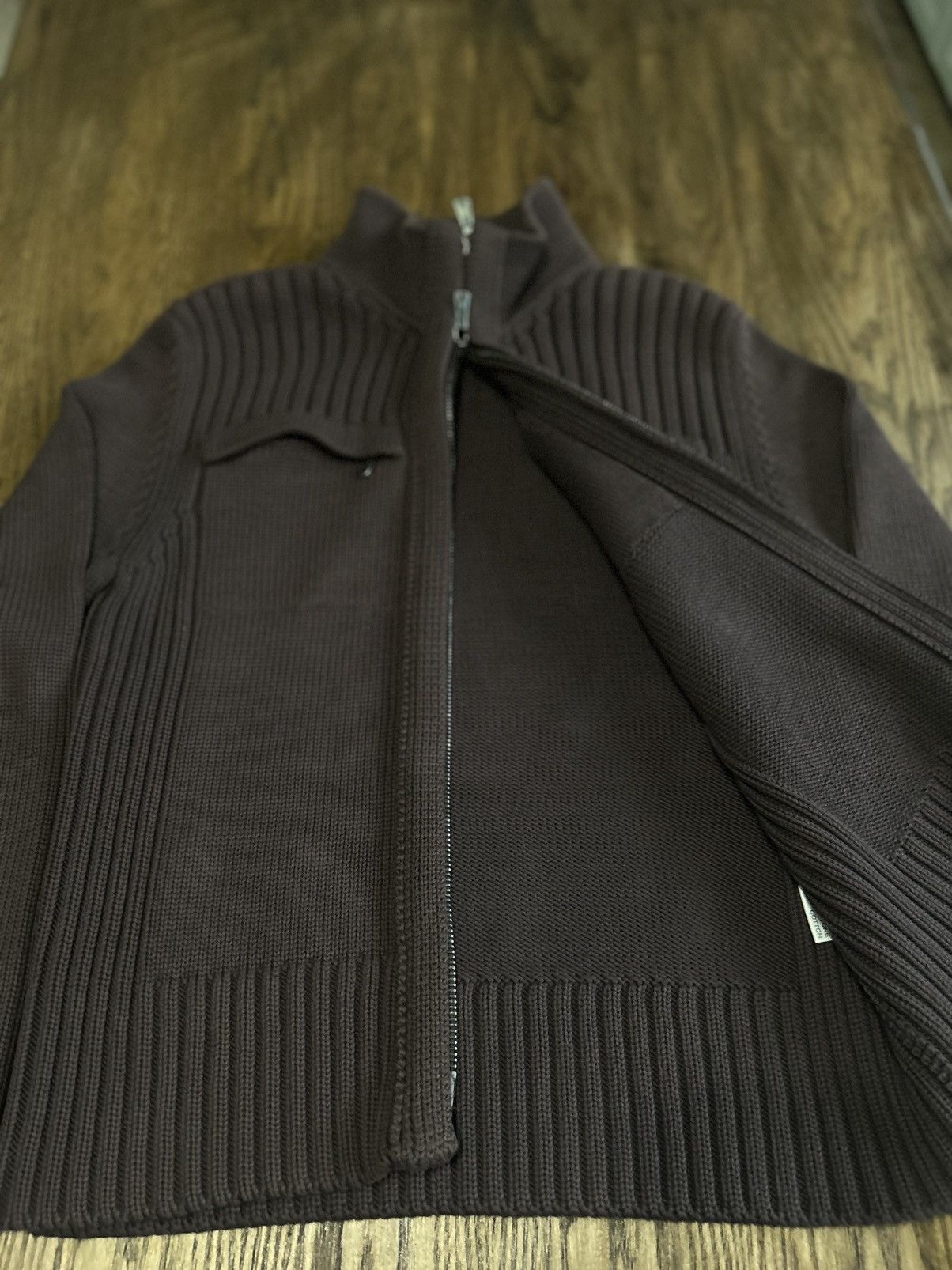 Yves Saint Laurent YSL knitted 2 way zip | Grailed